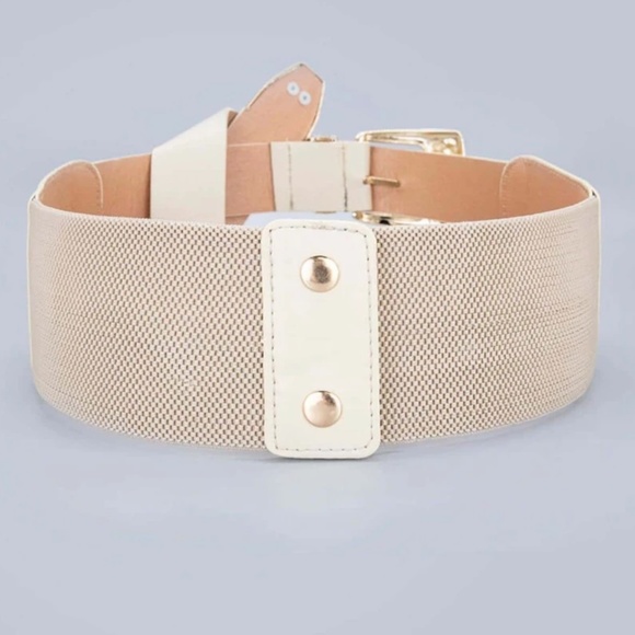 BellanBlue | Accessories | Wide Snap Back Double Buckle Belt | Poshmark